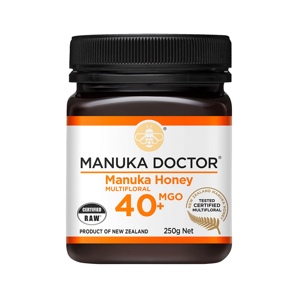 MGO 40+ Multifloral Manuka Honey 250g - Manuka Doctor NZ
