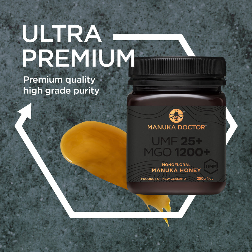 UMF 25+ Monofloral Manuka Honey 250gBuy UMF 25 & getfree UMF 18 (2 ...