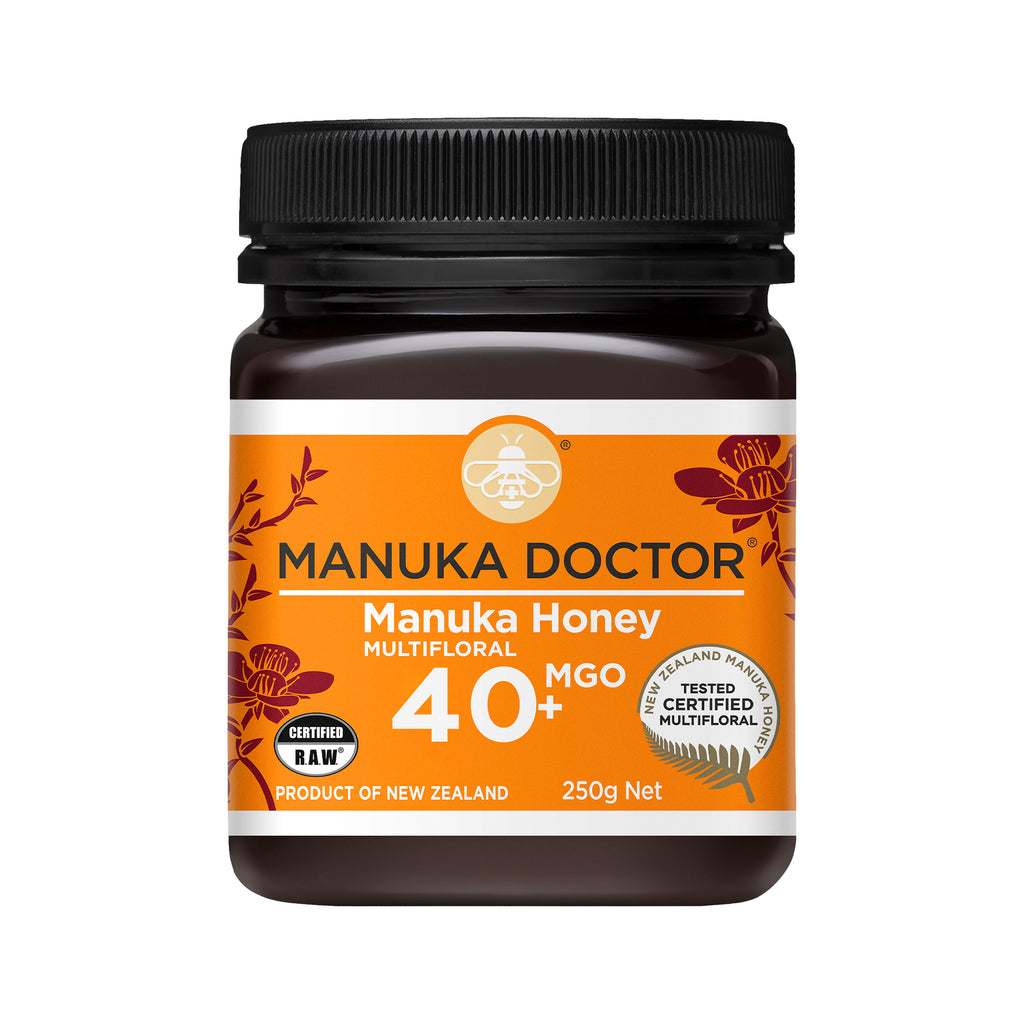 MGO 40+ Multifloral Manuka Honey 250g - Manuka Doctor NZ